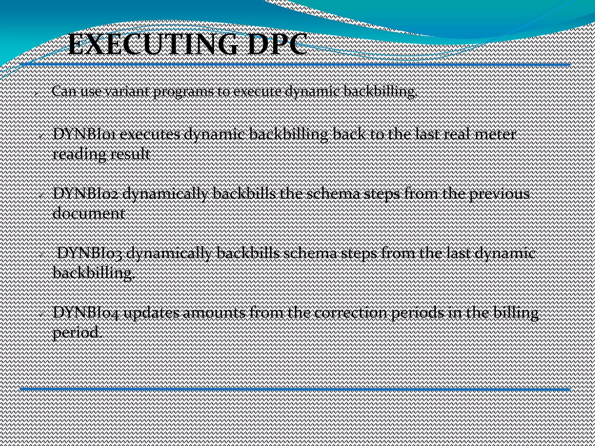 Dynamic Period Control | PPT