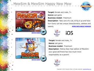 Dynamic pixels line up 2013 | PPT