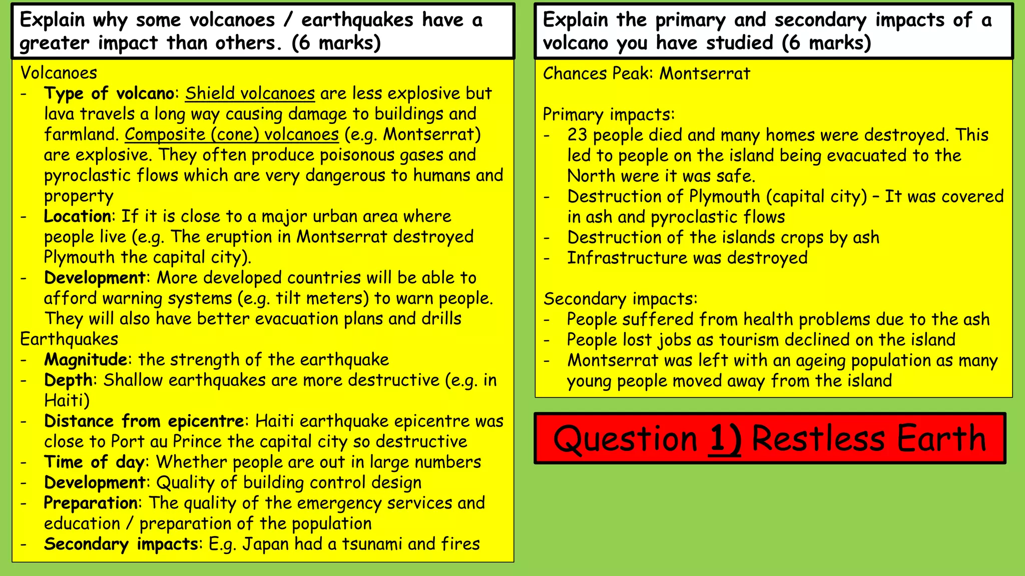 Dynamic planet revision 2016 | PPTX | Geology | Science
