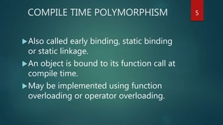 Dynamic Polymorphism in C++ | PPT