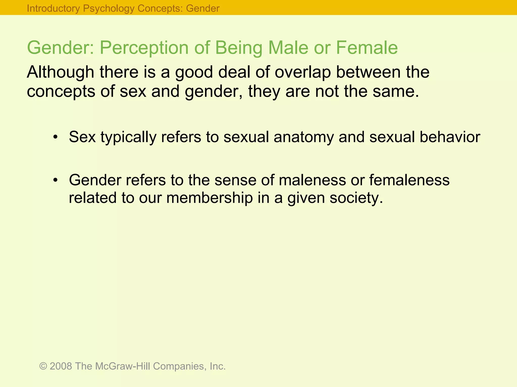 Gender | PPT