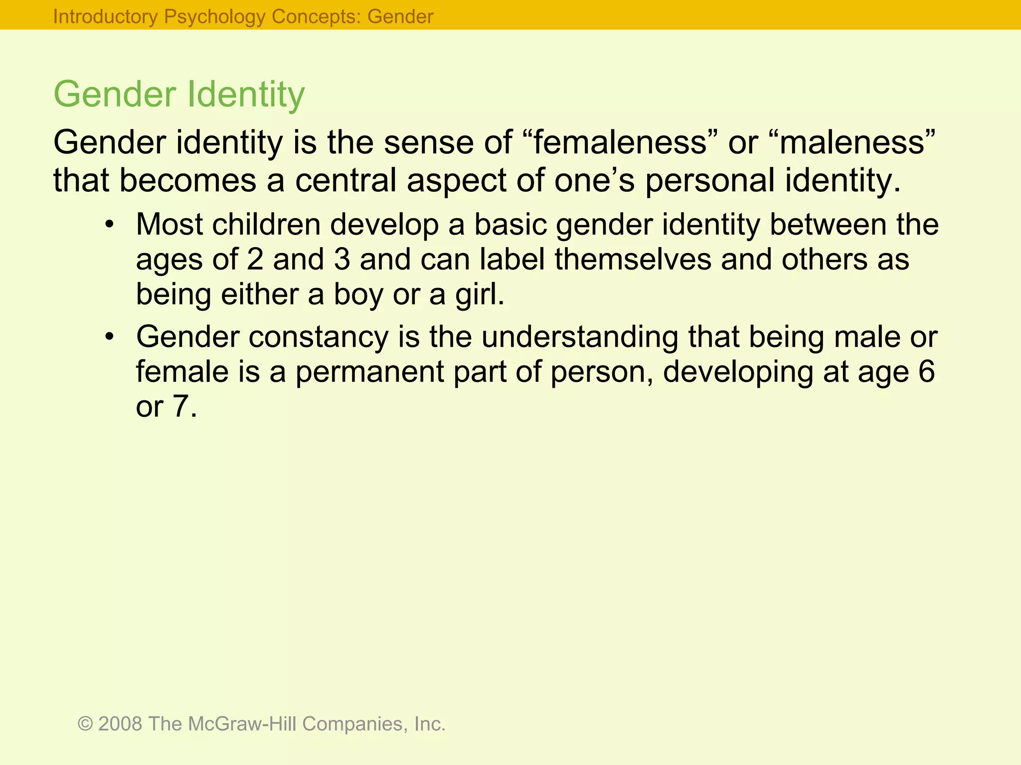 Gender | PPT