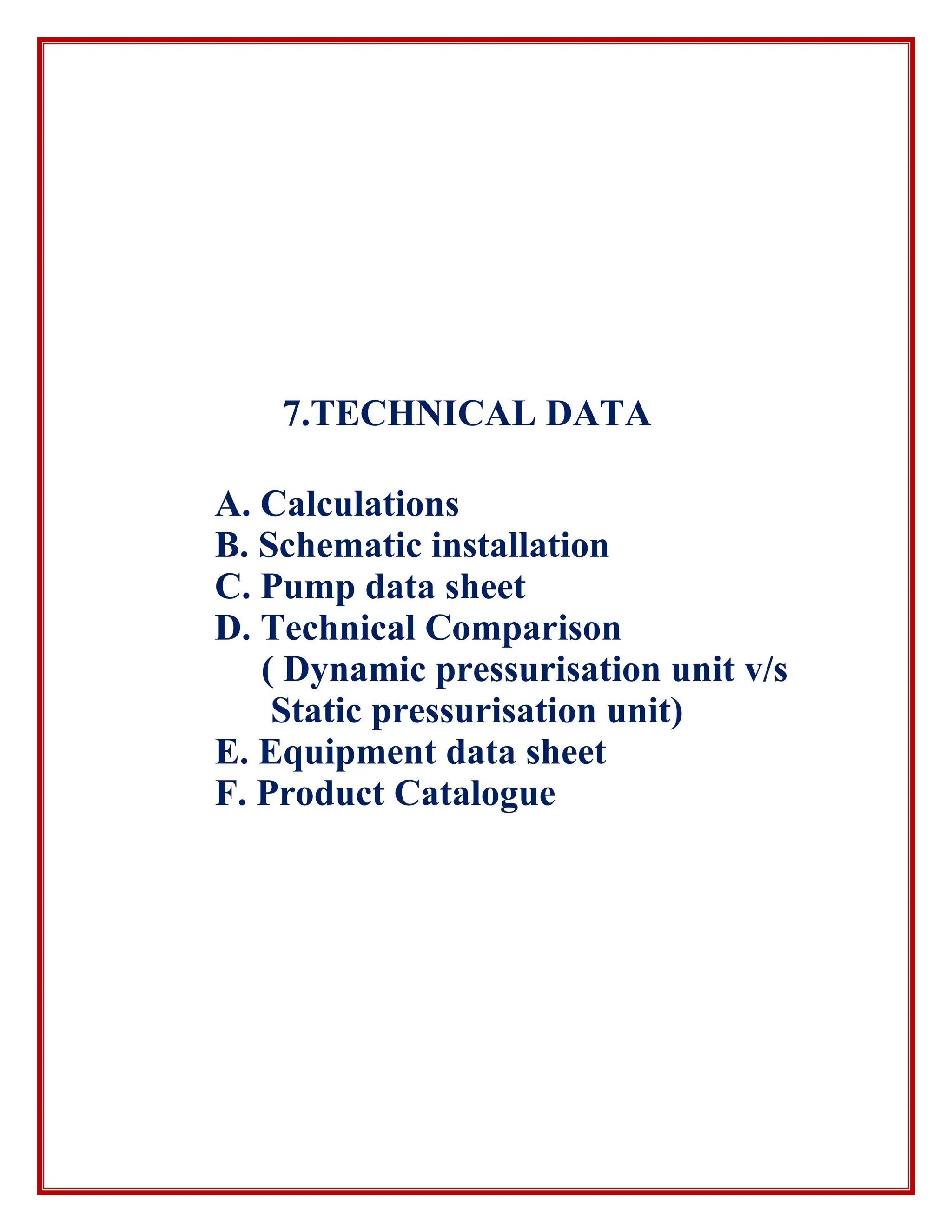 Dynamic Pressurization Unit for engineers | PDF