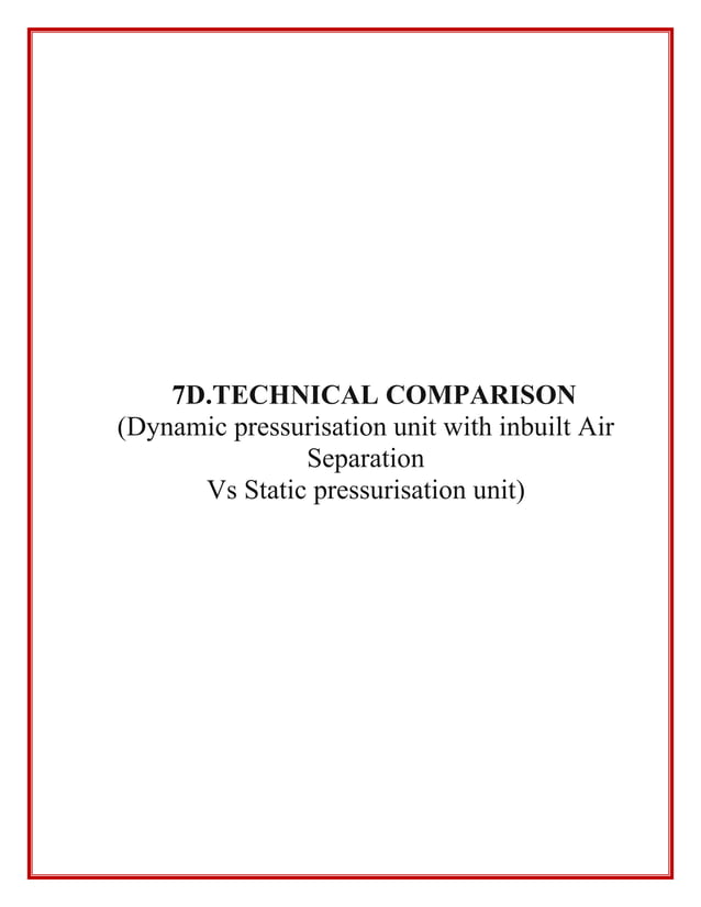 Dynamic Pressurization Unit for engineers | PDF