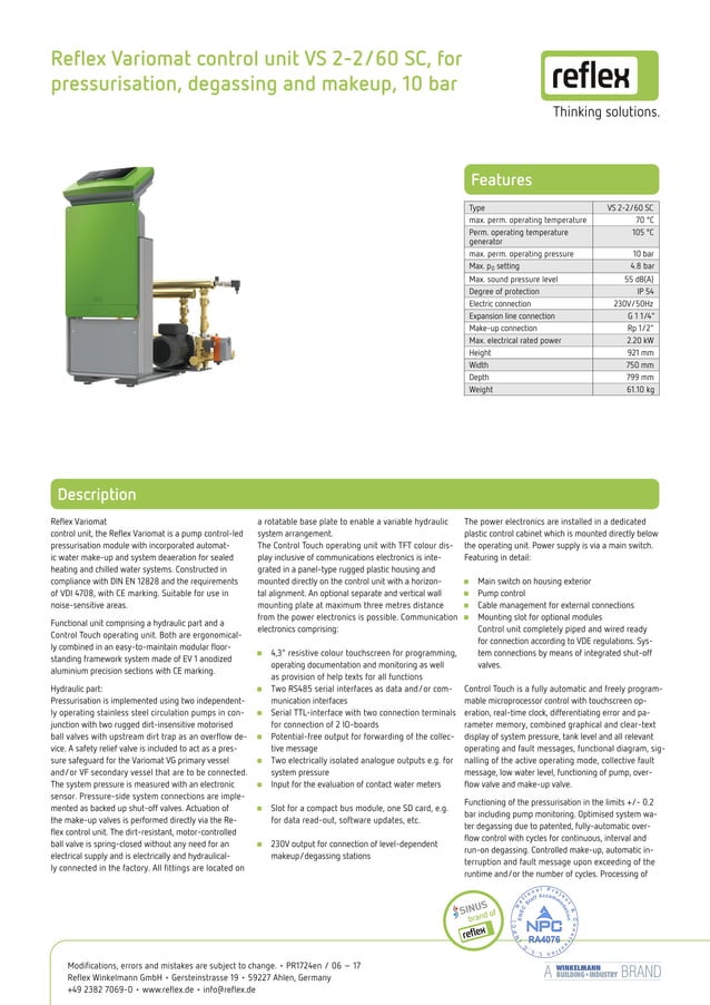 Dynamic Pressurization Unit for engineers | PDF