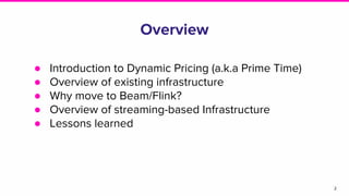 Dynamic pricing of Lyft rides using streaming | PPT