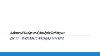 Dynamic programing 2 | PDF