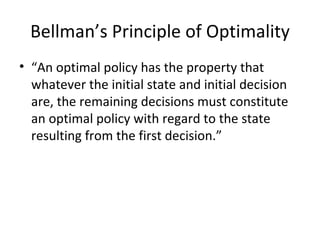 Dynamic Programming | PPT