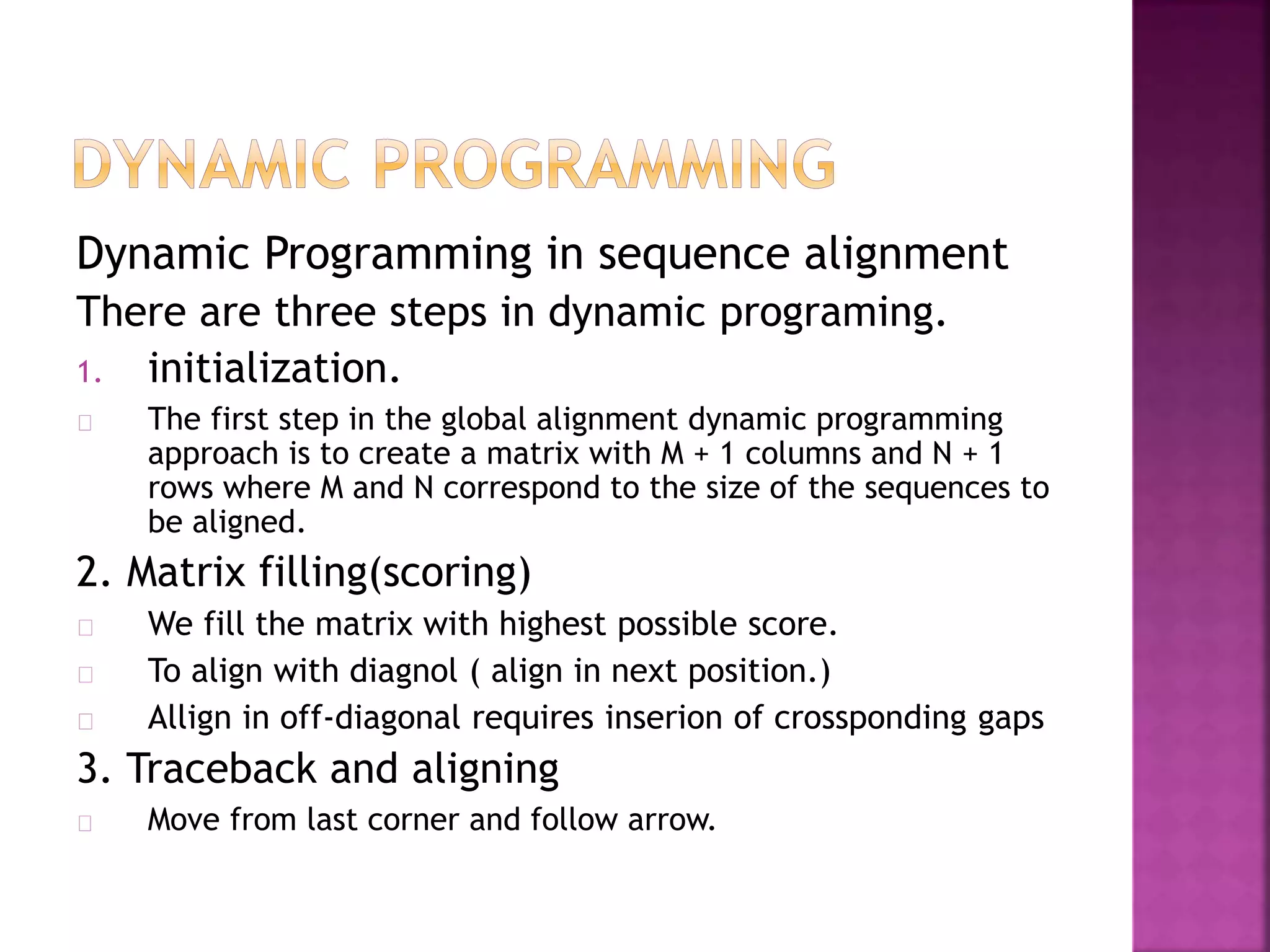 Dynamic programming | PPTX