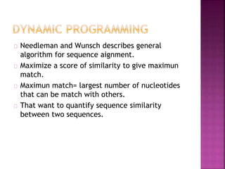 Dynamic programming | PPTX