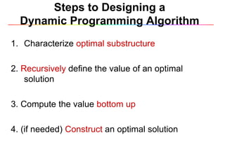 Dynamic programming | PPTX