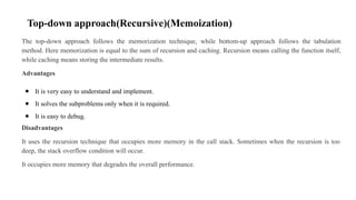 Dynamic programming in Design Analysis and Algorithms | PPTX