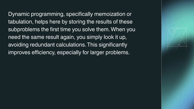 Dynamic Programming Intro in Algorithm Design | PPT