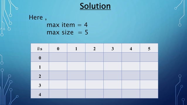 Dynamic programming (dp) in Algorithm | PPTX