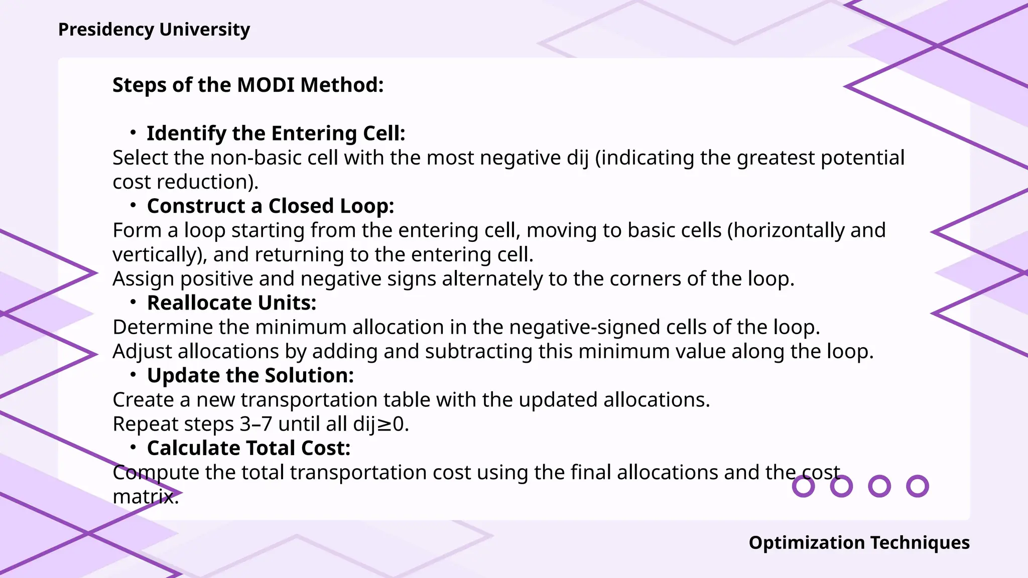 Dynamic programming for route optimization in logistic.pptx