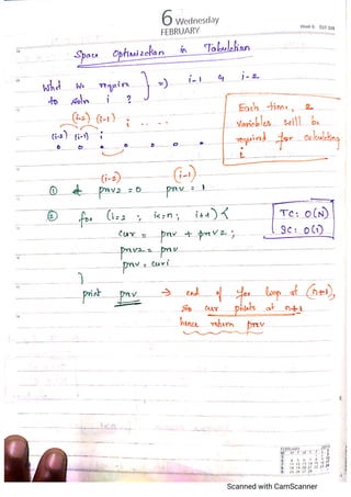 Dynamic programming notes Data Structure and Algorithm | PDF