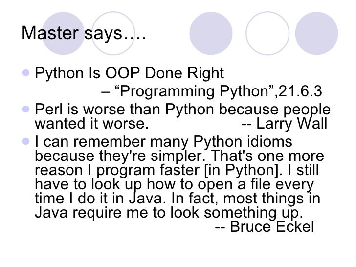 Dynamic Python