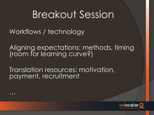 Dynamic Quality Revisited - Lena Marg (Welocalize) | PPT