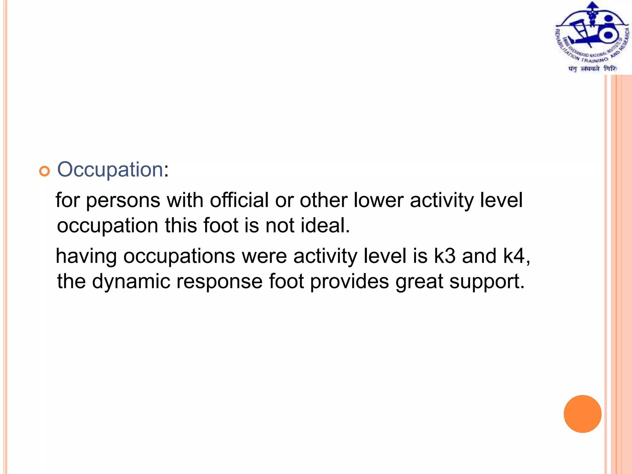 Dynamic response foot | PPTX | Foot Health | Diseases and Conditions