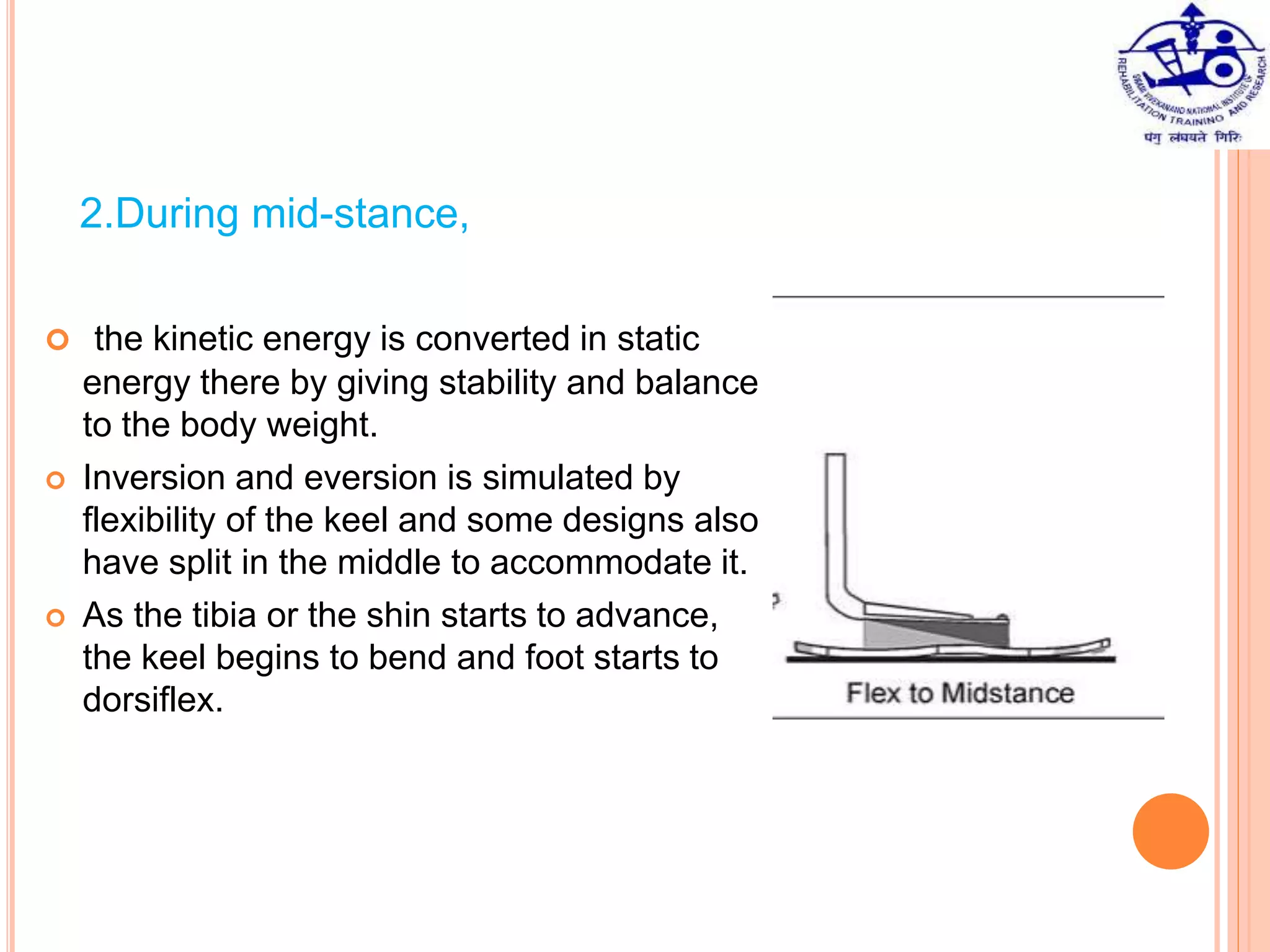 Dynamic response foot | PPTX