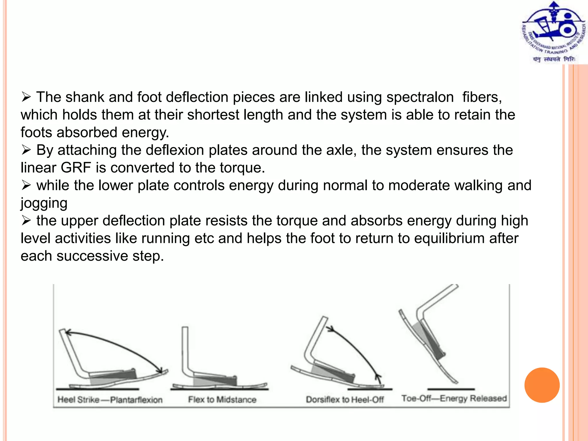 Dynamic response foot | PPTX