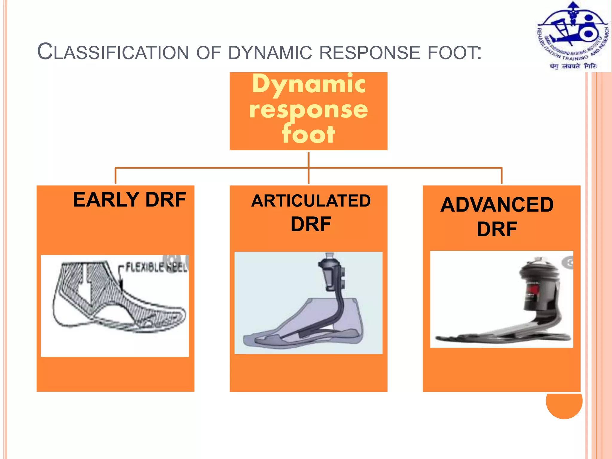 Dynamic response foot | PPTX