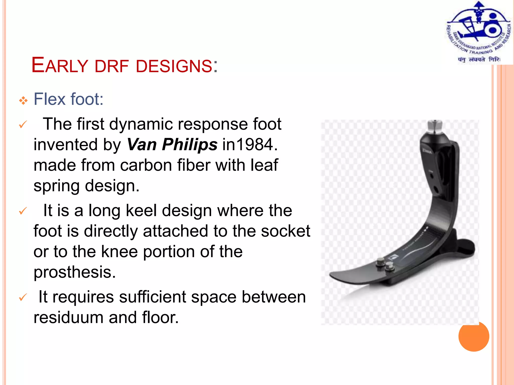 Dynamic response foot | PPTX