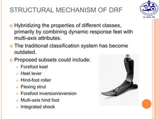 Dynamic response foot | PPT