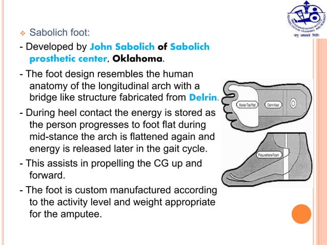 Dynamic response foot