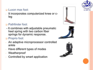 Dynamic response foot | PPT