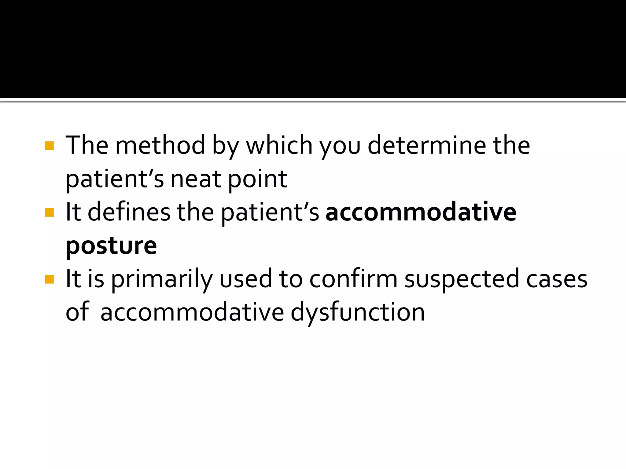 Dynamic retinoscopy | PPT