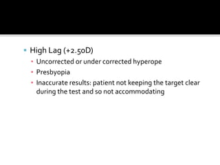 Dynamic retinoscopy | PPT