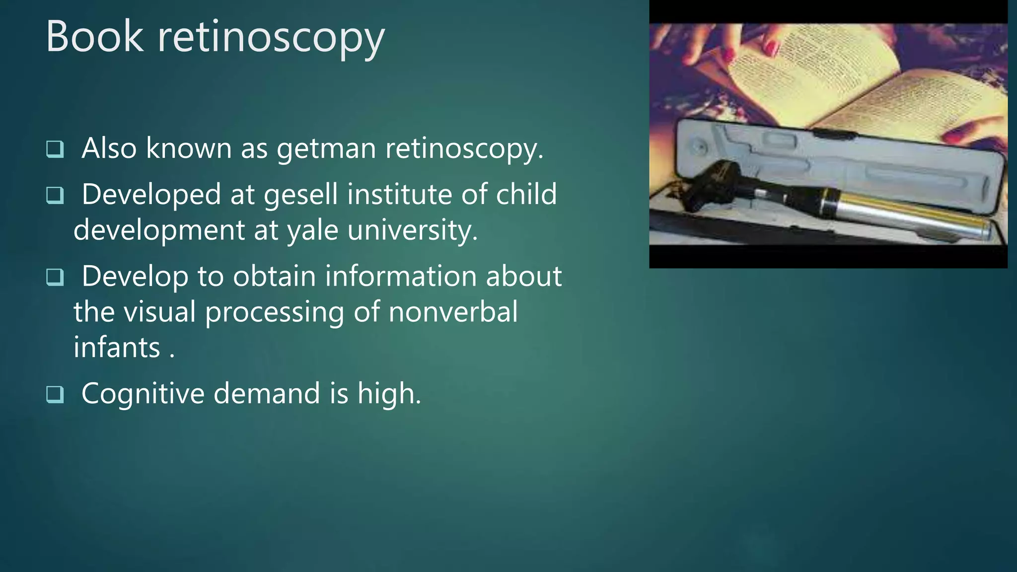 Dynamic retinoscopy srijana | PPTX