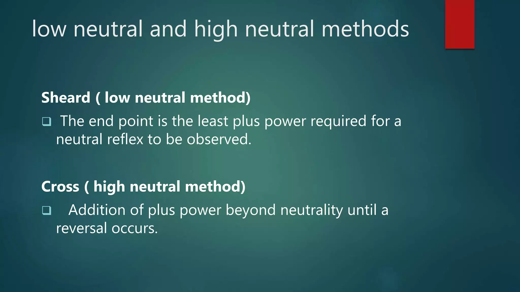 Dynamic retinoscopy srijana | PPTX