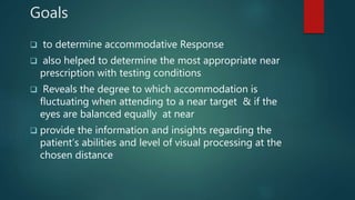 Dynamic retinoscopy srijana | PPTX