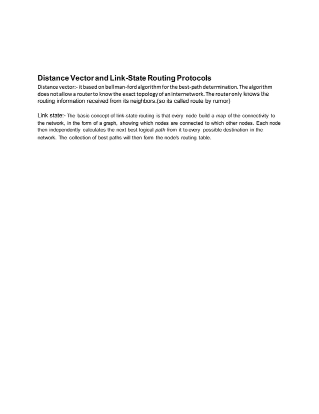 Dynamic routing | PDF