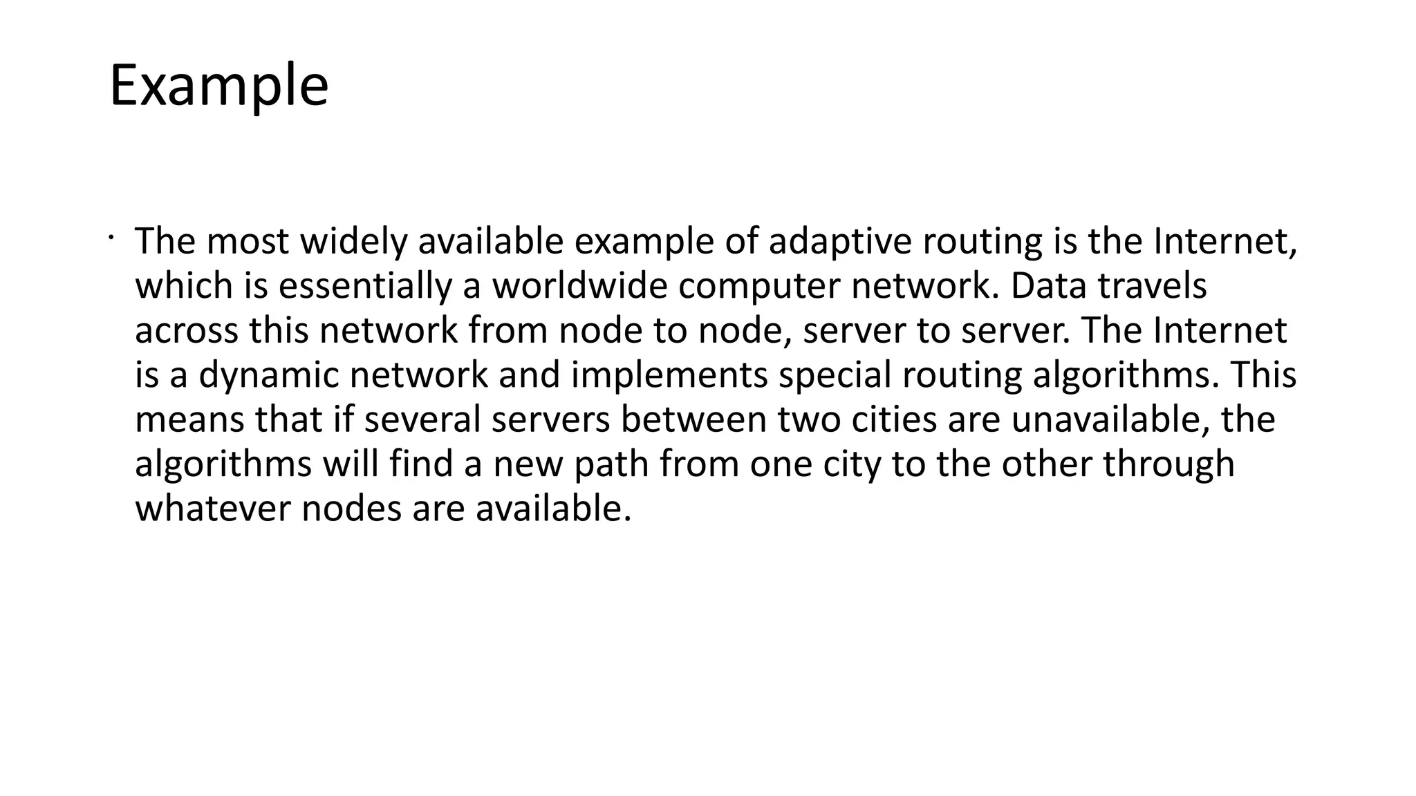Dynamic routing | PDF