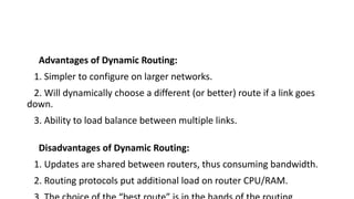 Dynamic routing | PDF