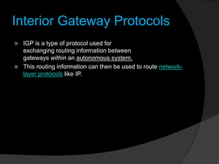 Dynamic routing | PPTX