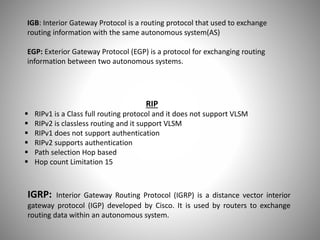 Dynamic routing | PPTX