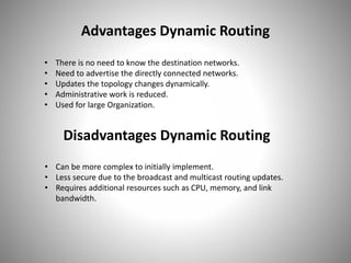 Dynamic routing | PPTX