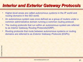Dynamic_Routing IIA INTERNET AND INTRANET.ppt
