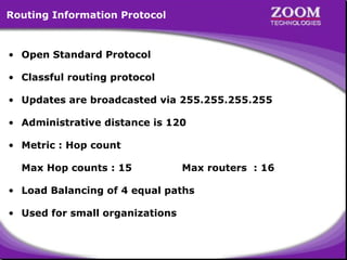 Dynamic Routing RIP | PPT