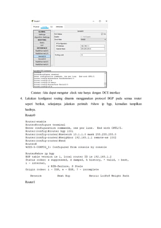 Dynamic routing (bgp) | DOCX