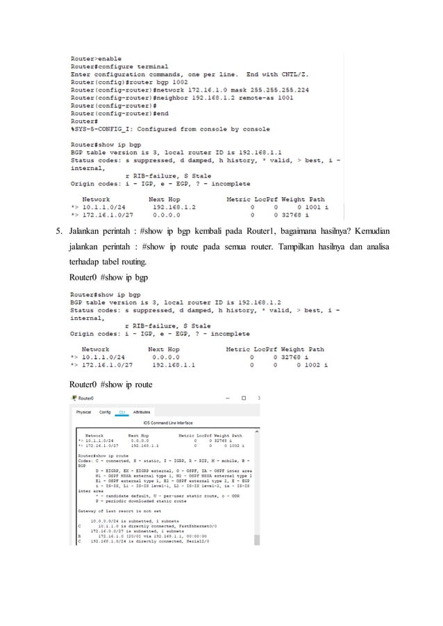 Dynamic routing (bgp) | DOCX