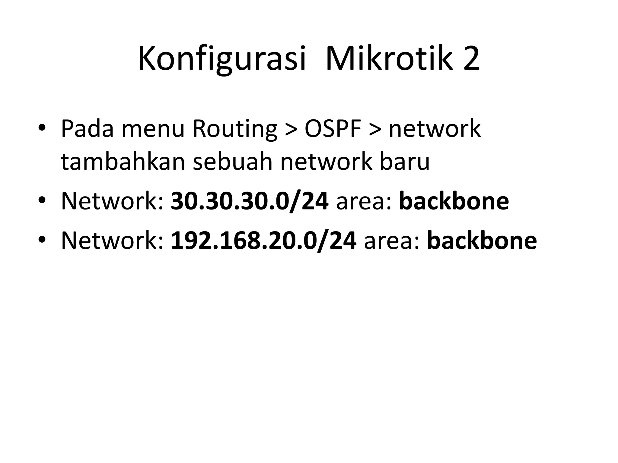 Dynamic routing OSPF | PDF