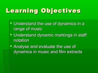 Dynamics | PPT