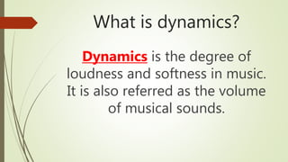 Dynamics | PPT