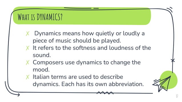 Grade 6- Music: Dynamics | PPTX | Classical Music | Music