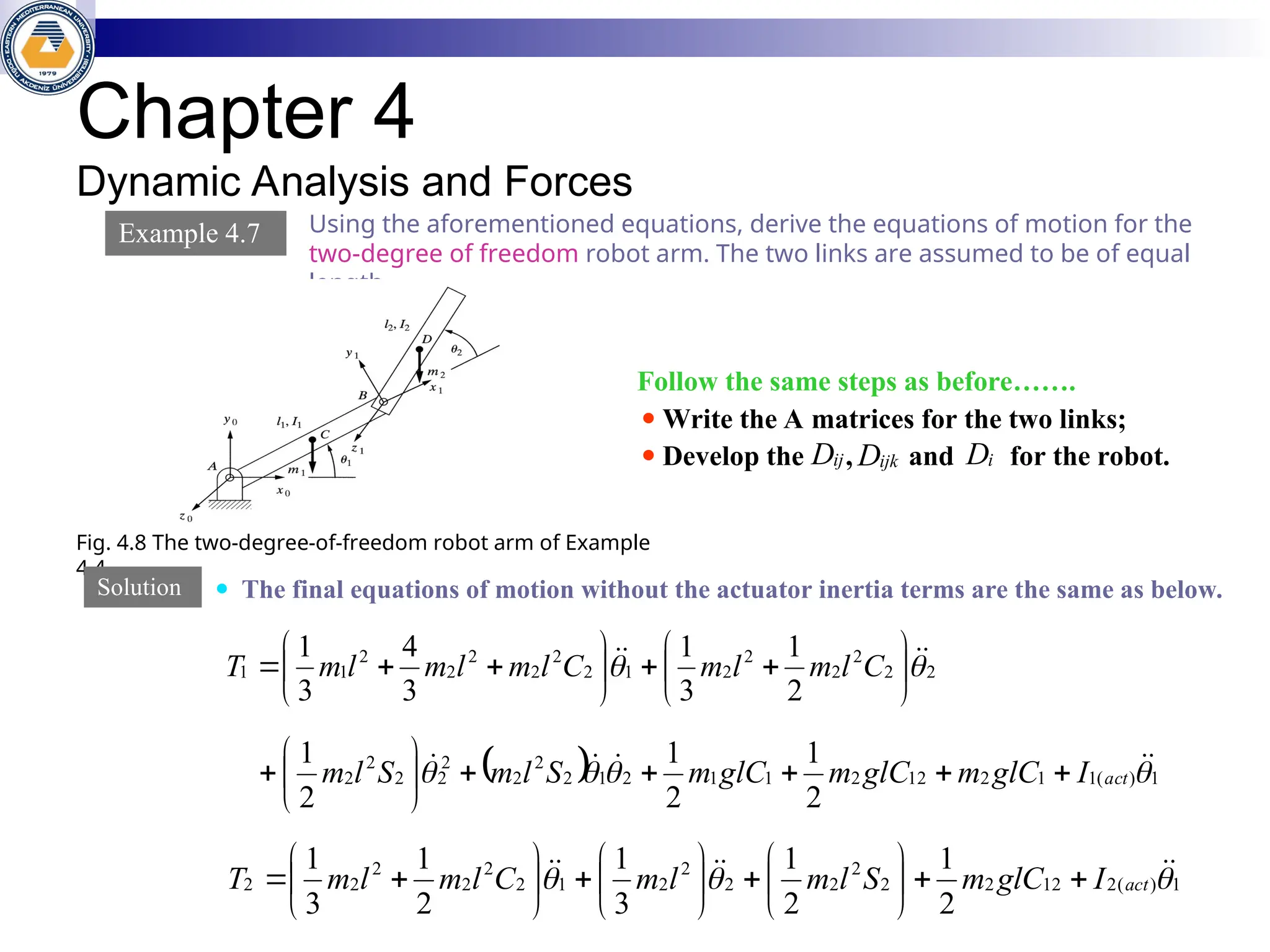 Fundamentos de dinámica, sumatoria de fuerzas y momentos | PPT